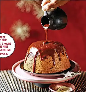 Christmas sticky toffee pudding - PressReader