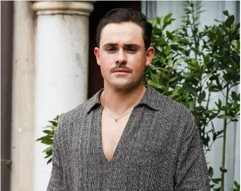 After Stranger Things, Dacre Montgomery retreated from stardom. Then came a part he couldn’t say ...