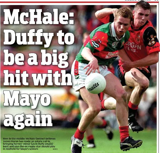 LIAM McHALE ON WHY CONNACHT RUGBY STAR DUFFY CAN PROVE A BIG HIT WITH ...