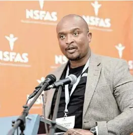 NSFAS confirms Nongongo leave of absence - PressReader