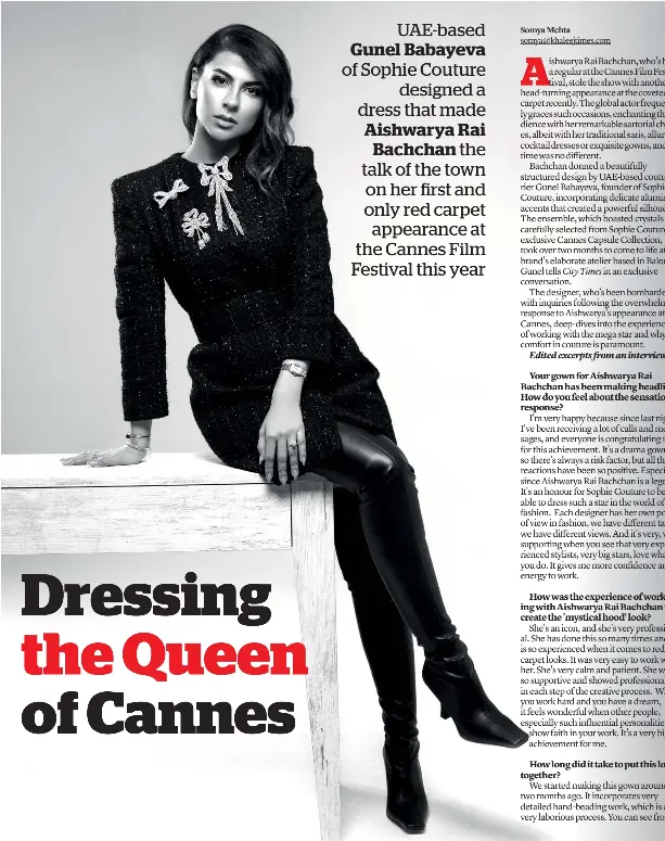 Dressing the Queen of Cannes - PressReader