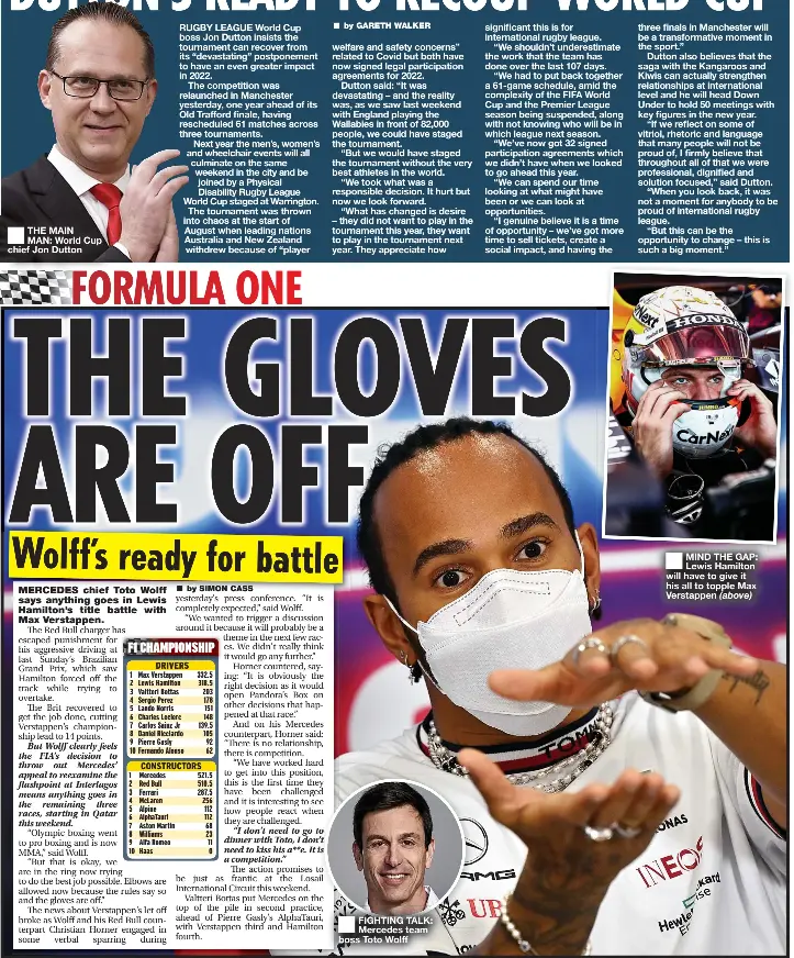 DUTTON’S READY TO RECOUP WORLD CUP - PressReader