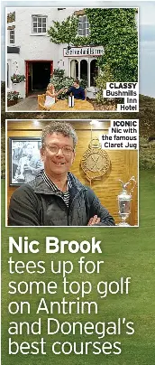 Nic Brook tees up for some top golf on Antrim and Donegal’s best courses - PressReader