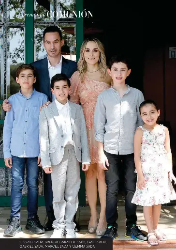 GABRIEL SADA recibe Primera Comunión - PressReader