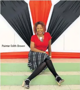 Edith Brown painting her reality - PressReader