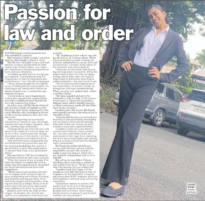 Passion for law and order - PressReader