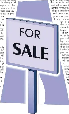 Buying a house being sold under power of sale - PressReader