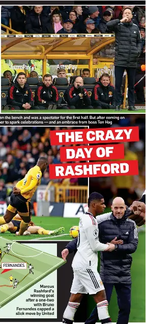 Rashford wakes up right on time - PressReader