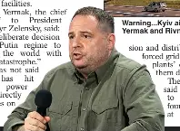 Energy grid attacks risk nuclear disaster - PressReader