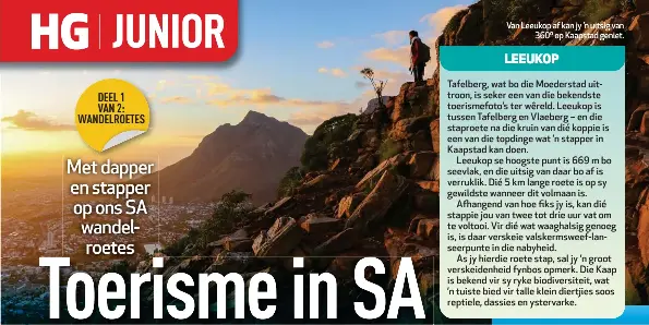 Toerisme in SA S - PressReader