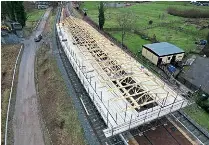 Corwen canopy takes shape - PressReader