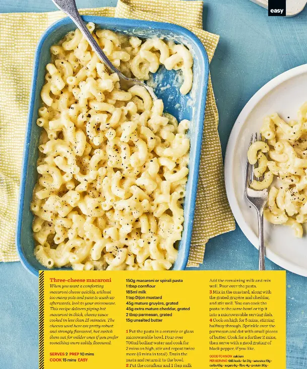 Three-cheese macaroni - PressReader