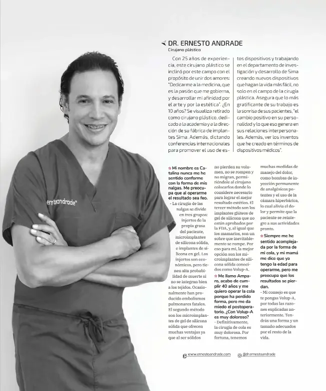 DR. ERNESTO ANDRADE - PressReader