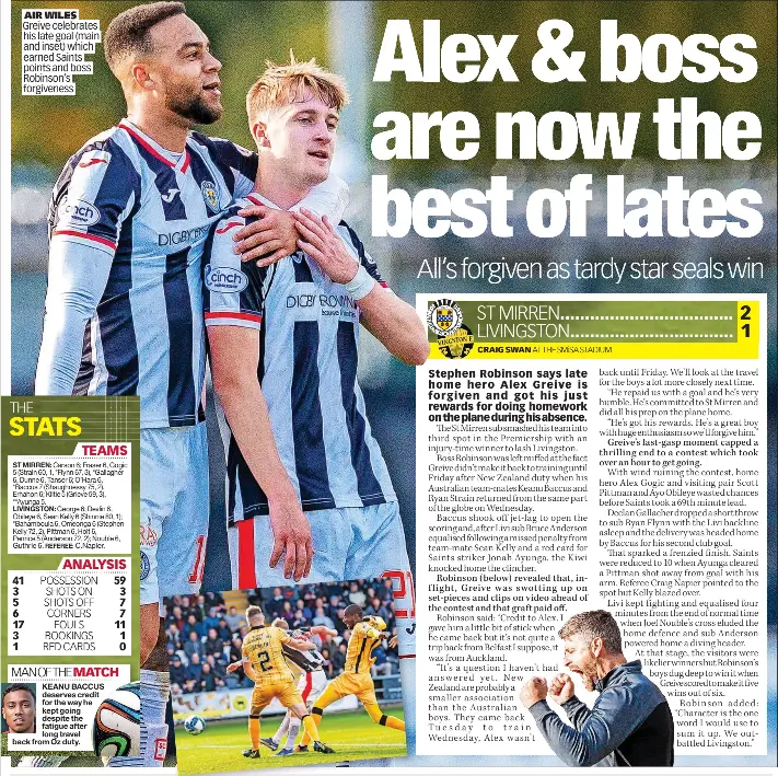 Alex & boss are now the best of lates - PressReader