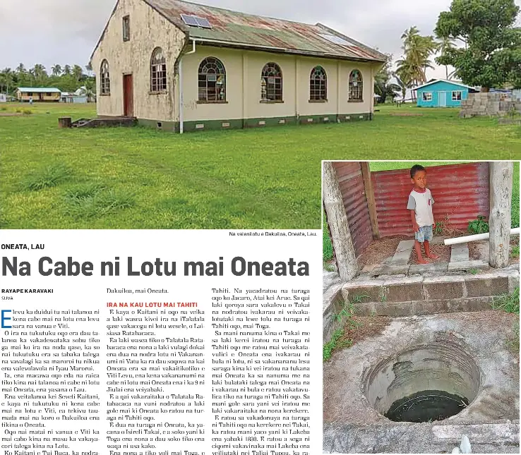 Na Cabe ni Lotu mai Oneata - PressReader