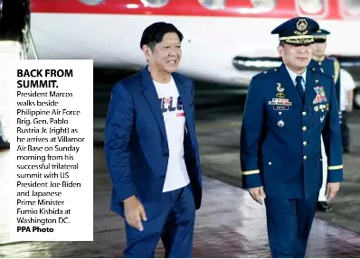 PH-US-Japan bloc to ‘change dynamic’in region – Marcos - PressReader