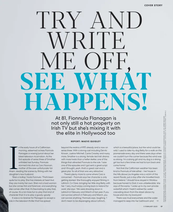 TRY AND WRITE ME OFF, SEE WHAT HAPPENS! - PressReader