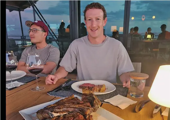 Mark Zuckerberg Shares Hes Raising Cattle On Beer And Macadamia Nuts