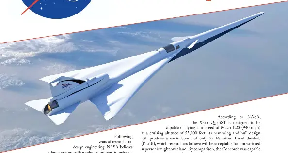 NASA supersonic X-59 QueSST - PressReader