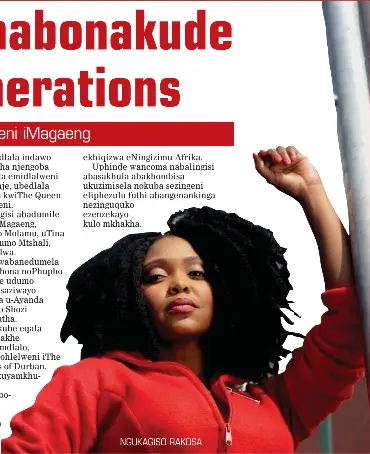 Ukhuza ibuya kumabonaku­de owaduma kwiGenerat­ions - PressReader