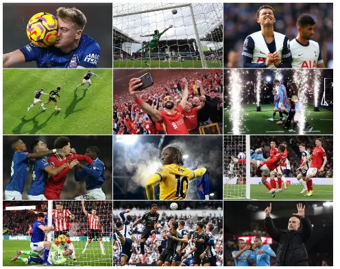 The story of the 2024-25 Premier League season in 100 photos - PressReader