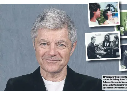 Bowie, Spice Girls, The Stones - Alan Edwards’ life on music’s front ...