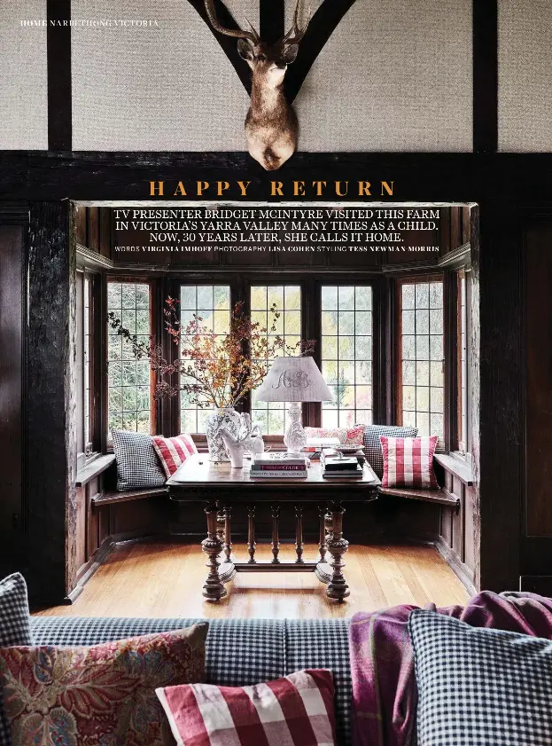 Television presenter Bridget Mcintyre visited this house in Victoria’s ...