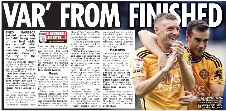 VAR’ FROM FINISHED - PressReader