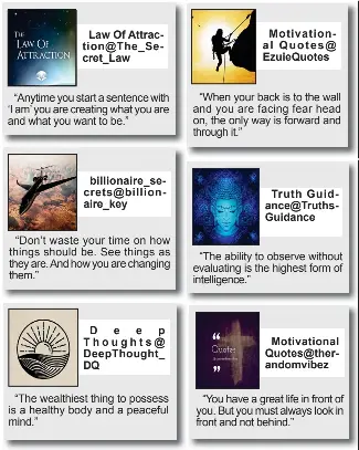 YOUR MOTIVATION­AL TWEETS - PressReader