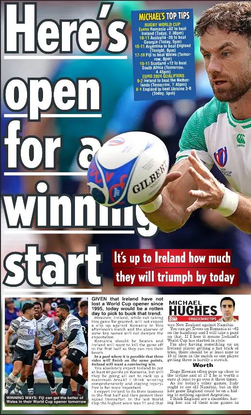 HERE’S OPEN FOR A WINNING START - PressReader