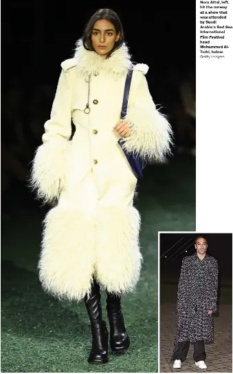 Nora Attal shows off winter fashion on the Burberry runway - PressReader
