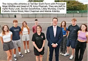 Sixth form has unequalled number of elite athletes - PressReader