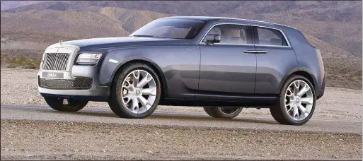 Name of new High-Bodied Vehicle to be Rolls-Royce Cullinan - PressReader