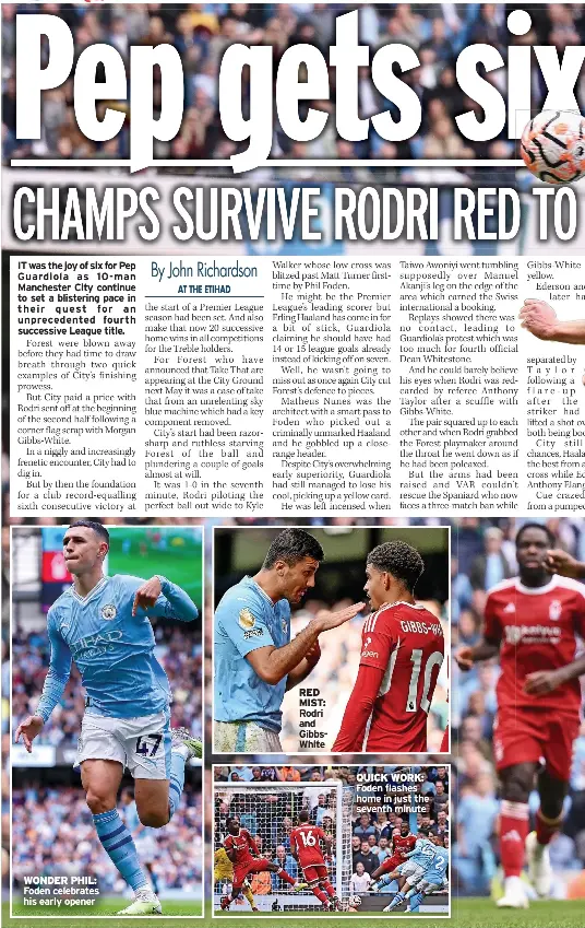 Pep gets six - PressReader