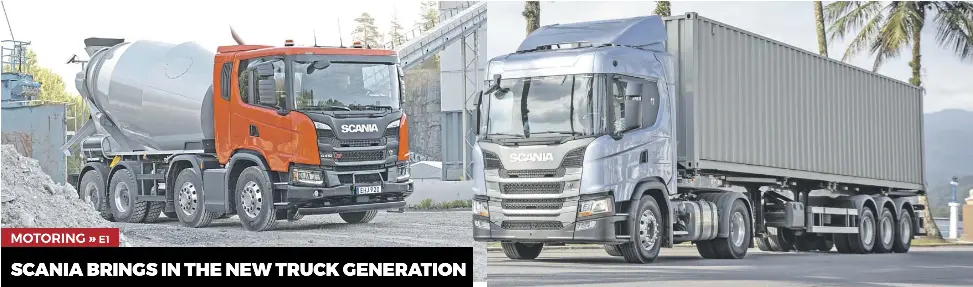 Scania bringS in the new truck generation - PressReader