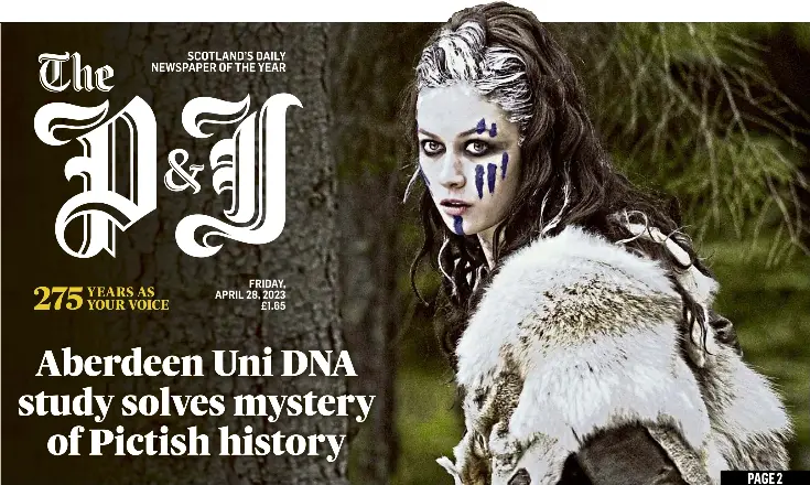 Aberdeen Uni DNA study solves mystery of Pictish history - PressReader