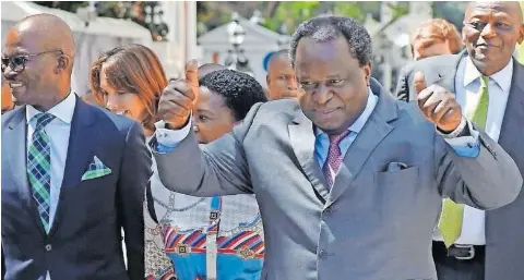 TITO MBOWENI PUT HIS MONEY WHERE HIS MOUTH WAS - PressReader