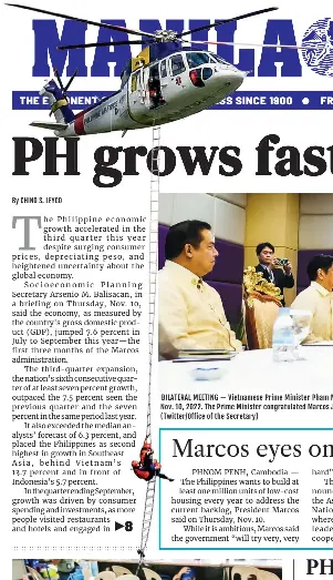 PH grows faster at 7.6% in Q3 - PressReader