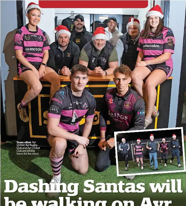 Dashing Santas will be walking on Ayr - PressReader