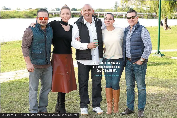 NENO SCHEKAIBÁN Y HUGO HERNÁNDEZ EN EL CUMPLEAÑOS DE OSCAR SCHEKAIBÁN ...