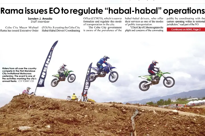 Rama issues EO to regulate “habal-habal” operations - PressReader