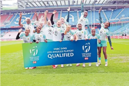 Roos shines as Springbok Women's Sevens qualify for SVNS playoffs in ...