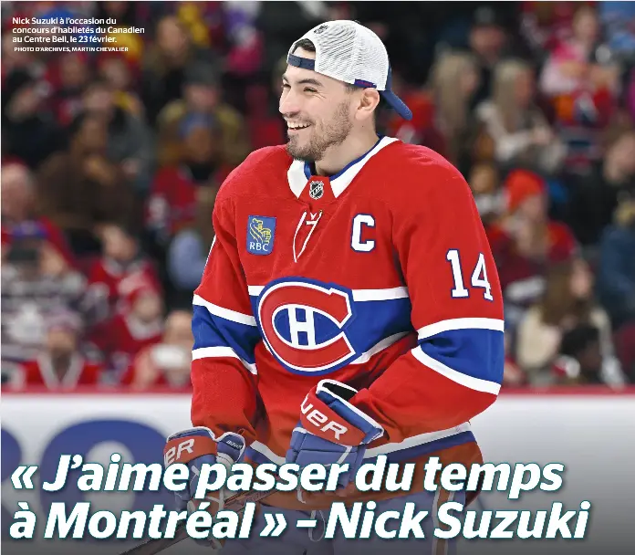 « J’aime passer du temps à Montréal » – Nick Suzuki - PressReader