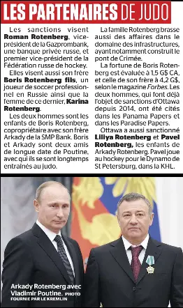 LES PARTENAIRE­S DE JUDO - PressReader