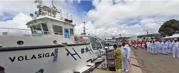 RFNS Volasiga latest addition to naval fleet - PressReader