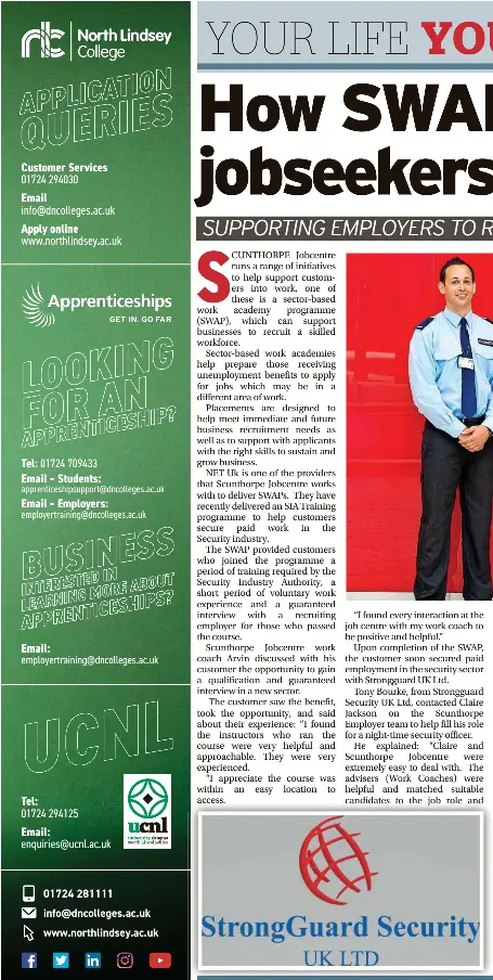 How SWAP can help jobseekers into work - PressReader