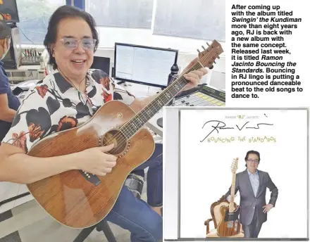RJ JACINTO BOUNCES THE STANDARDS - PressReader