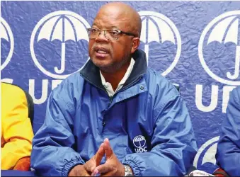 UDC accused of destabilis­ing BCP - PressReader