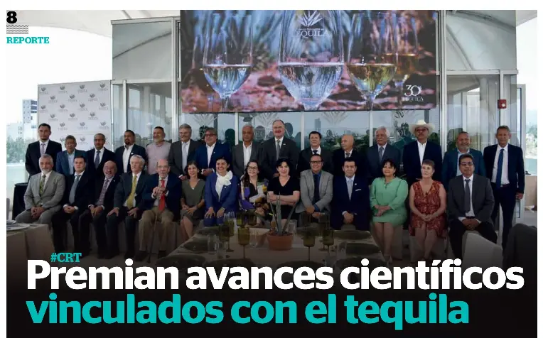 Premian avances científico­s vinculados con el tequila - PressReader