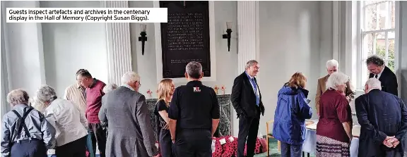 The centenary of the royal opening of memorial is marked - PressReader